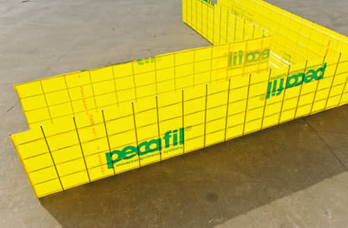 Foundation formwork block - PECAFIL® - PLAKA GROUP FRANCE - insulating