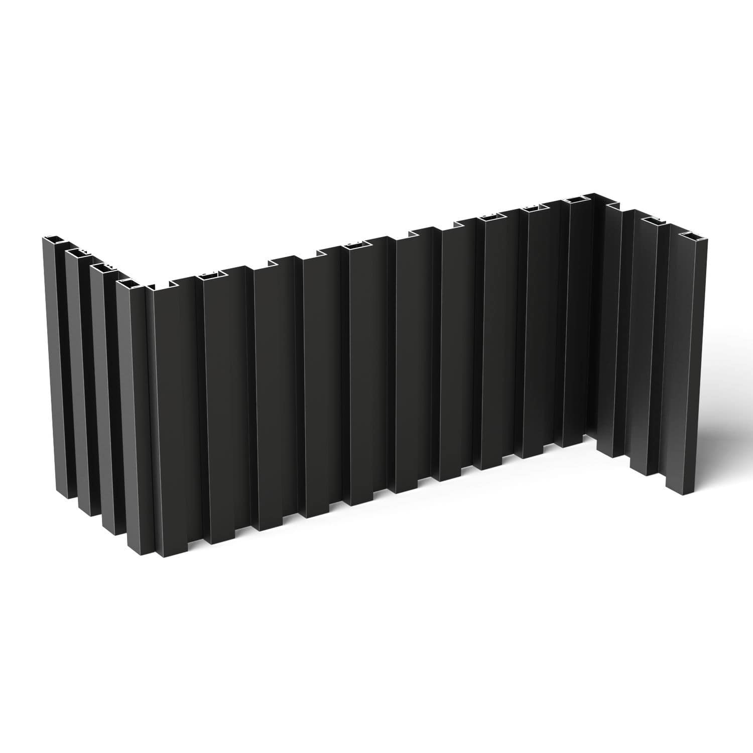 Panel cladding - Type-A - ALINEL nv - aluminum profile / interlocking ...