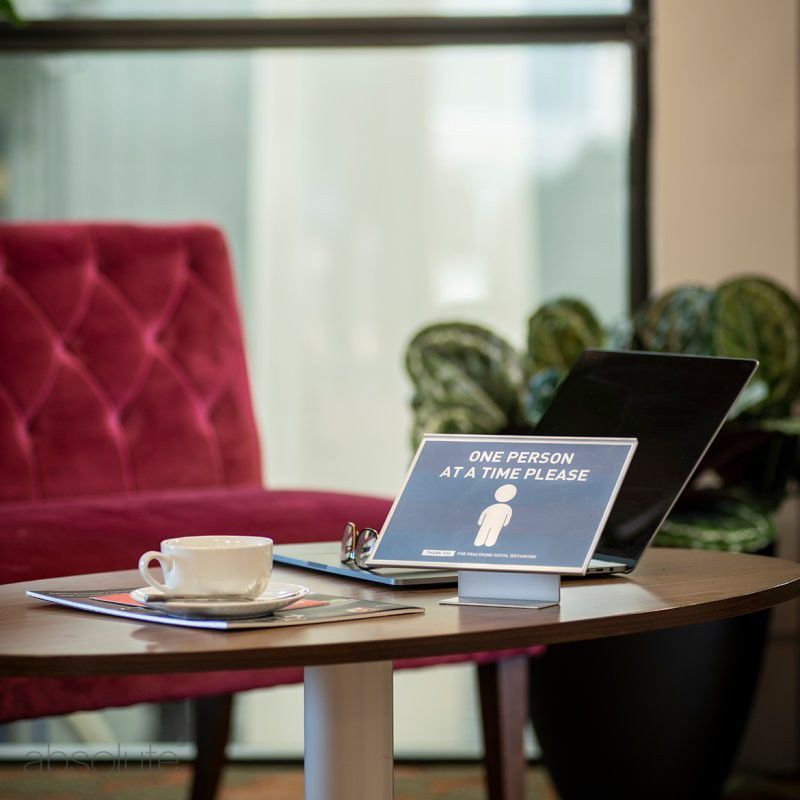 Countertop signage plate - Label Holder - Absolute Museum & Gallery ...