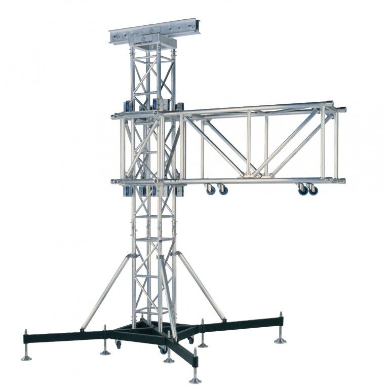 Heavy-duty truss tower - TD44 - 40 CM - EUROTRUSS - aluminum