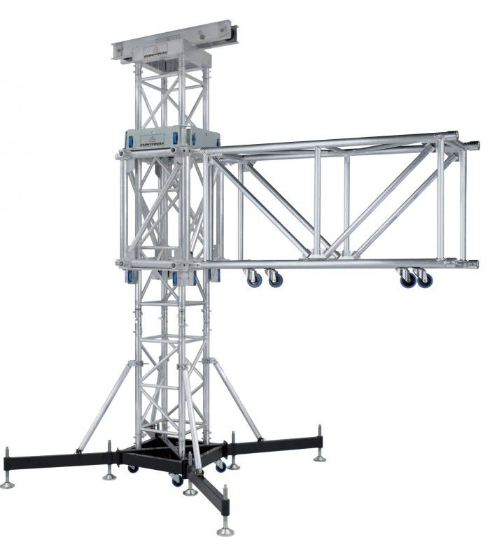 Heavy-duty truss tower - TD50 - EUROTRUSS - aluminum