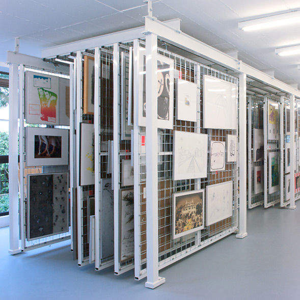 Sliding art rack - DSP SERIES - staba Arte