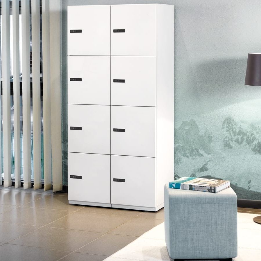 Wooden locker - SHARE IT - Steelcase - storage / mobile