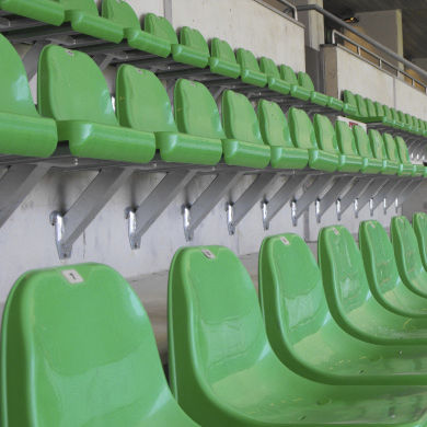Stadium seat bracket - METALLIC - Daplast, S.L.