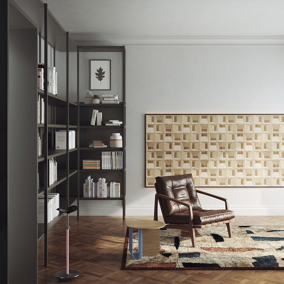 Wall-mounted decorative panel - Blocks - Inkiostro Bianco - cover / LED ...