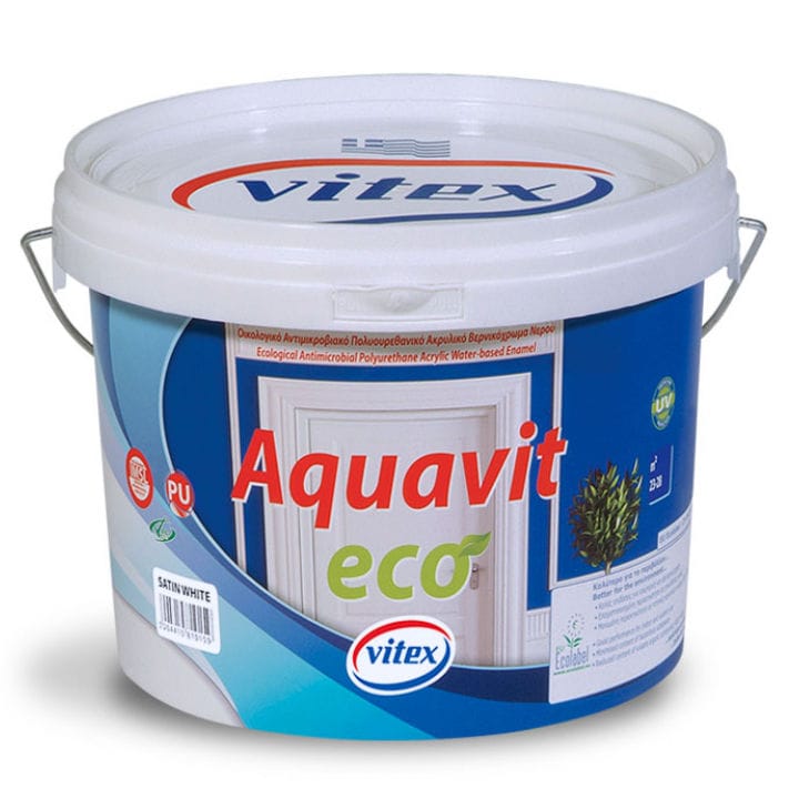 Enamel paint - AQUAVIT ECO - VITEX - decorative / outdoor / for wall