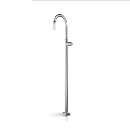 Washbasin mixer tap - INS060 - Linki - floor-mounted / stainless steel ...