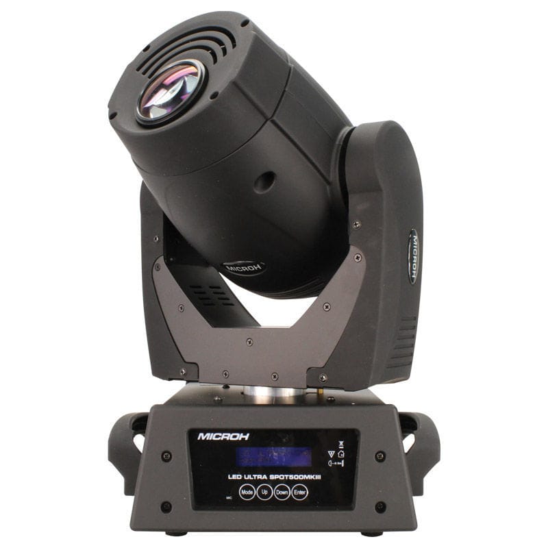 LED moving head spot - ULTRA 500 MKIII - MICROH Professional Products ...
