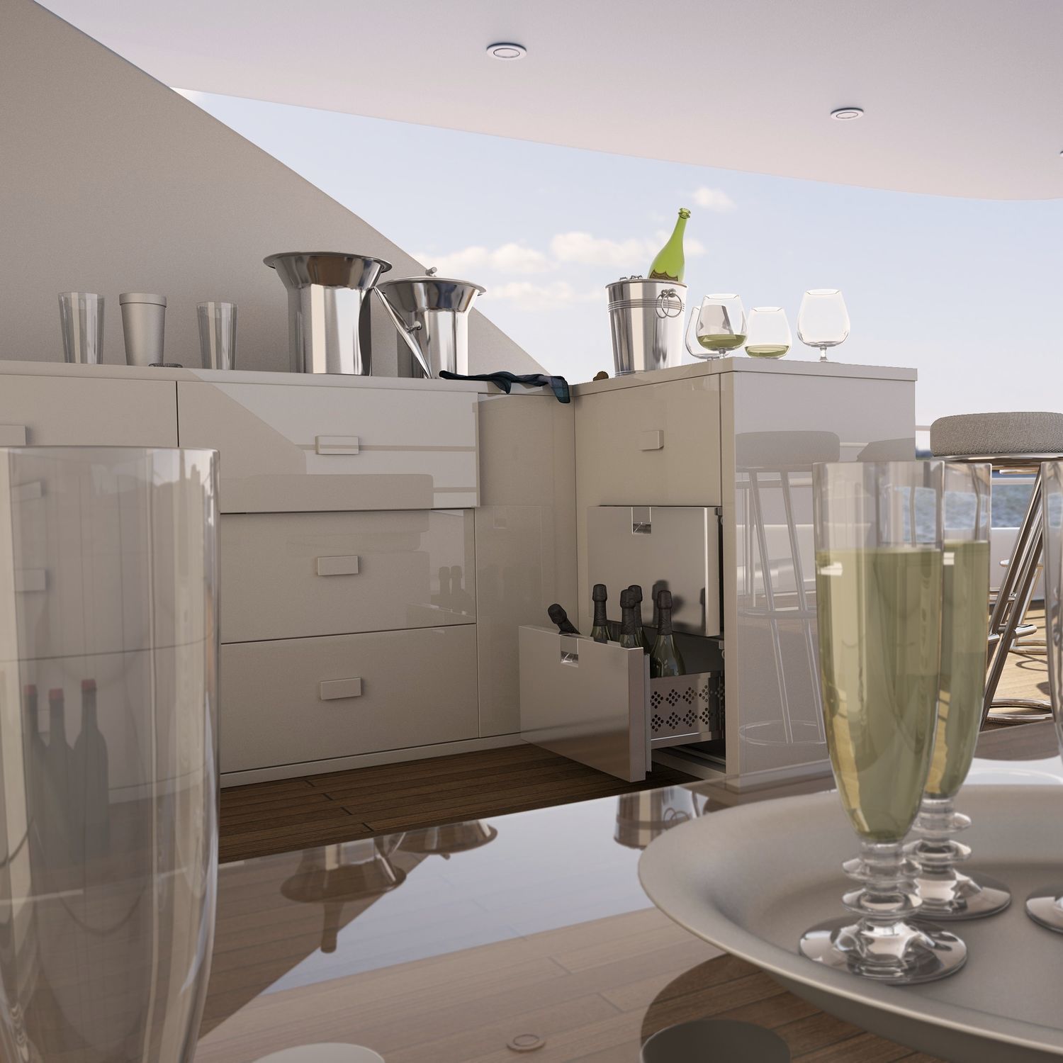 Refrigerator with drawer - FC2 - Frigonautica srl - home / standalone ...