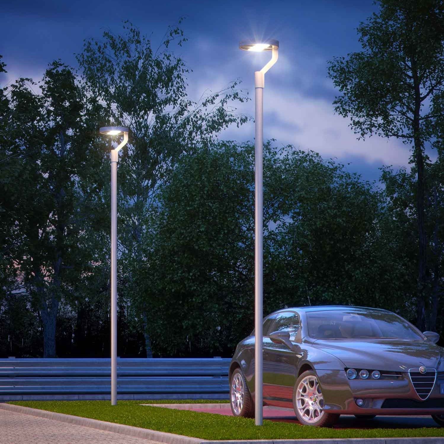 Urban lamp post - CITY 01 - PUK LIGHTING - contemporary / stainless ...