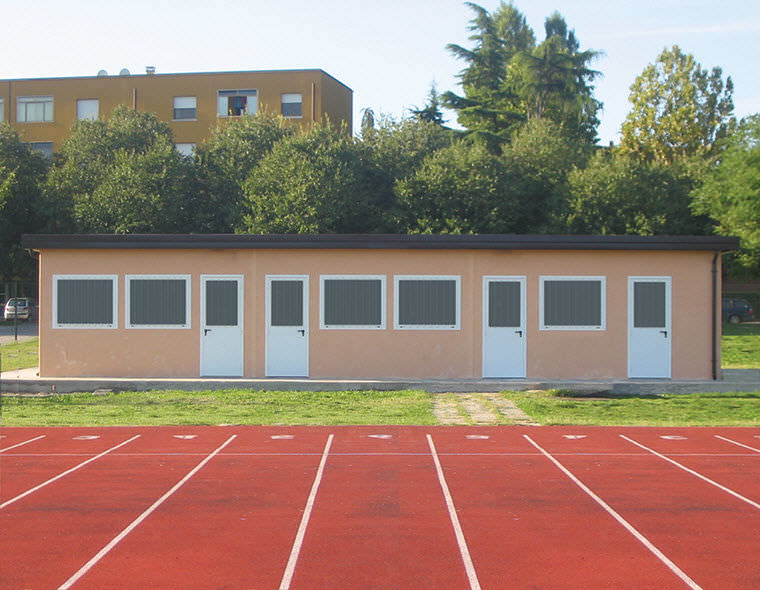 Prefab building - S01-SM - c.m.c.2. 0 - concrete / locker room ...