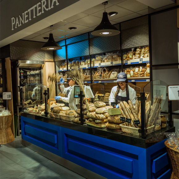 Baked goods display rack - La Fortezza S.p.A. - metal / for bakery