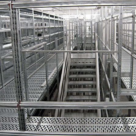 Storage shelving - UNIZINC - Rosss - universal / galvanised steel