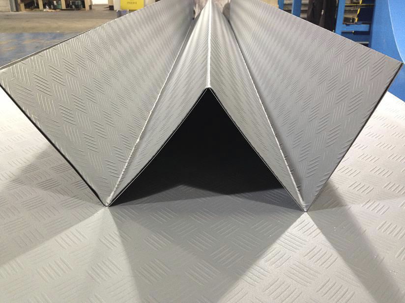 Steel roof gutter - WeatherFAST Ltd - PVC / V-shaped