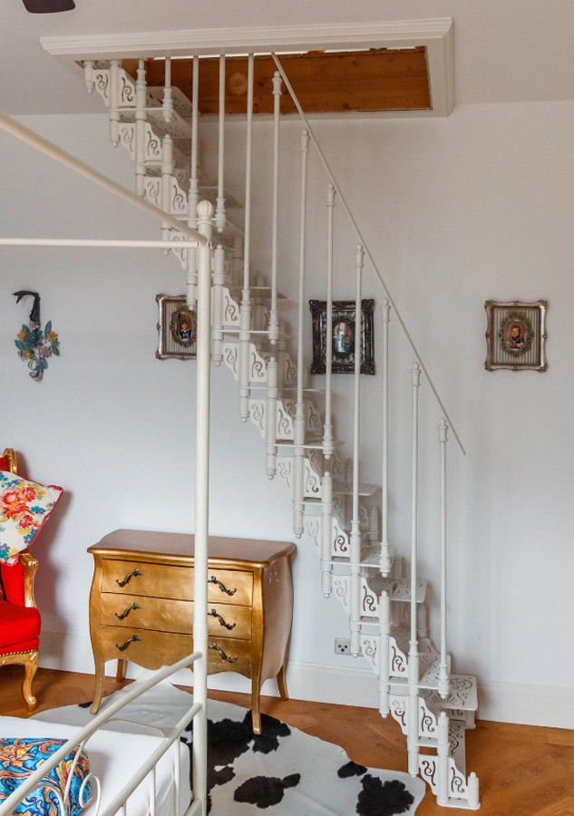 Straight access staircase - MARINARA - Ghisarredo - metal step / steel ...