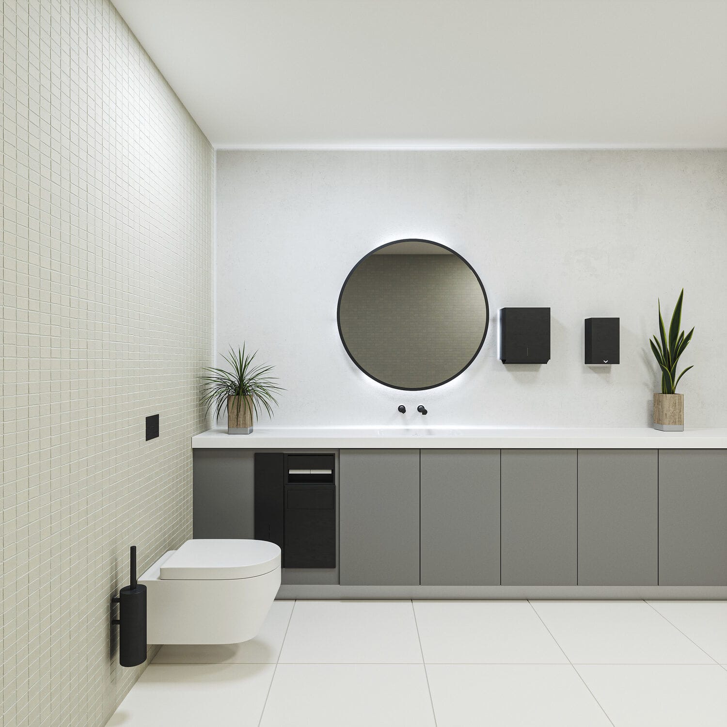 Contemporary bathroom - PRESTIGE SUPERLOO - Dolphin Solutions Ltd ...