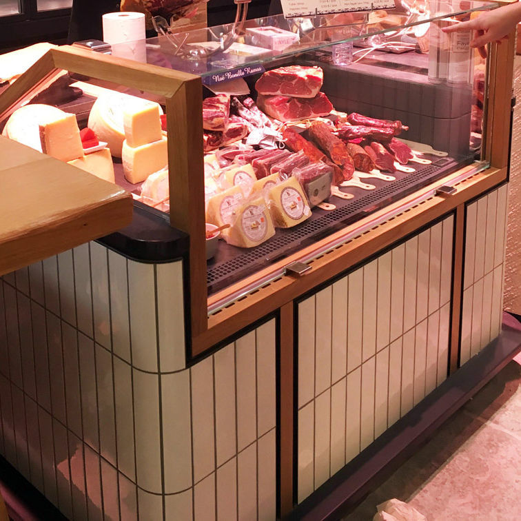 Counter refrigerated display case - ROSA PRO RED MEAT - Oscartek ...
