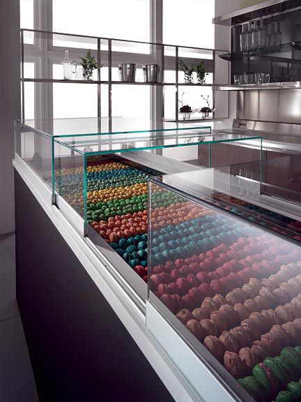 Refrigerated island display case - GEM - Oscartek - illuminated / for ...