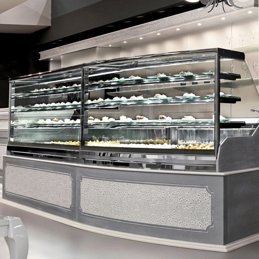 Counter refrigerated display case - DIAMOND - Oscartek - for pastry ...