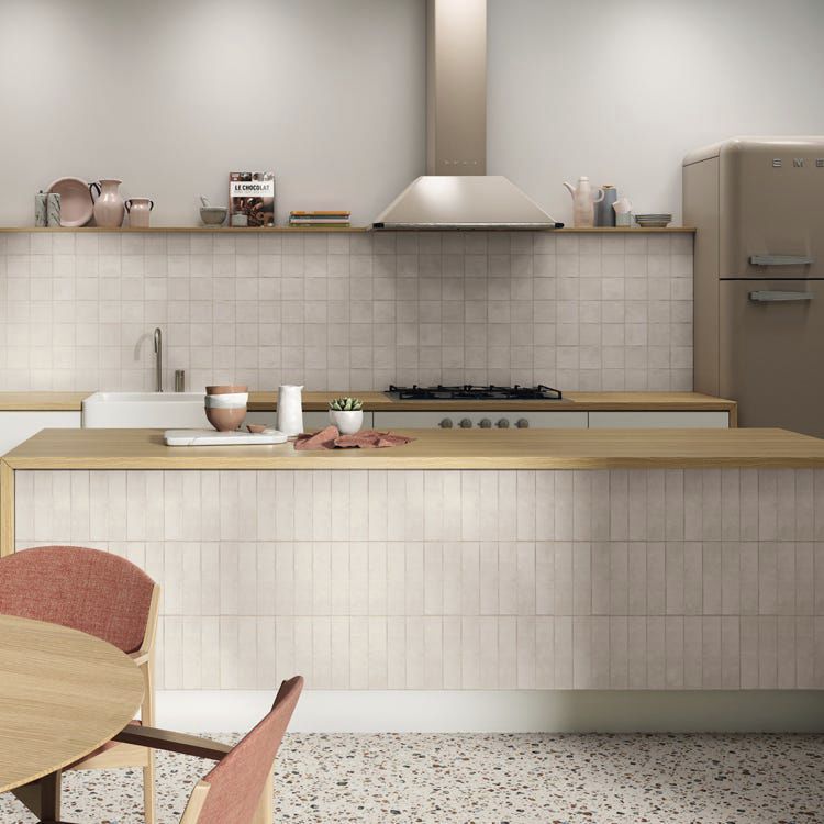 Ceramic tile - AZIZA - NEMO TILE - natural finish / indoor / bathroom