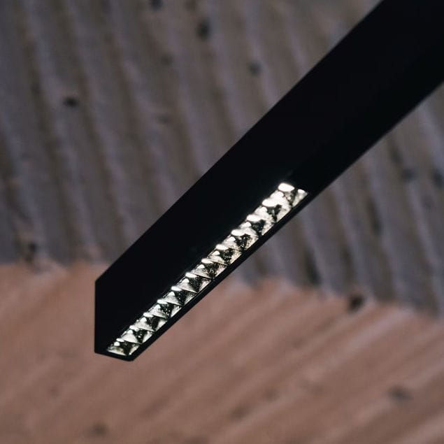 Hanging light fixture - DOT - Nexia - surface-mounted / LED / rectangular