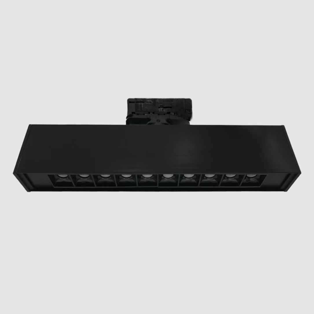 LED track light - DOT S - Nexia - rectangular / aluminum / commercial
