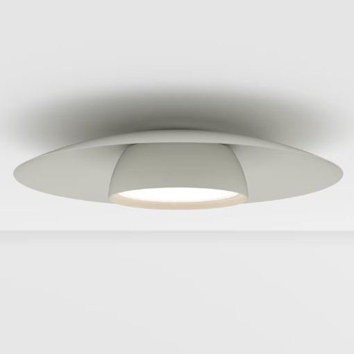 Contemporary ceiling light - TIRES DOWN 700 - Nexia - round / aluminum ...