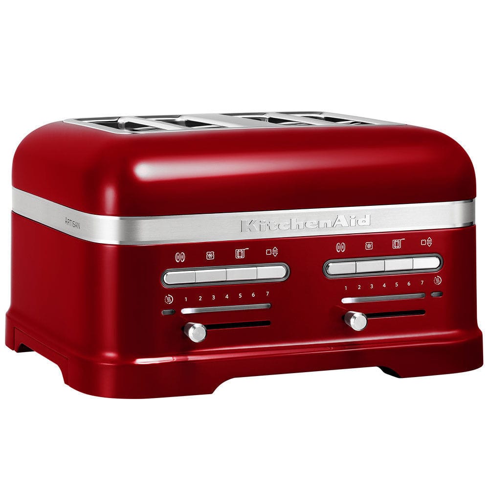 4-slice toaster - 5KMT4205ECA - Kitchenaid France - red