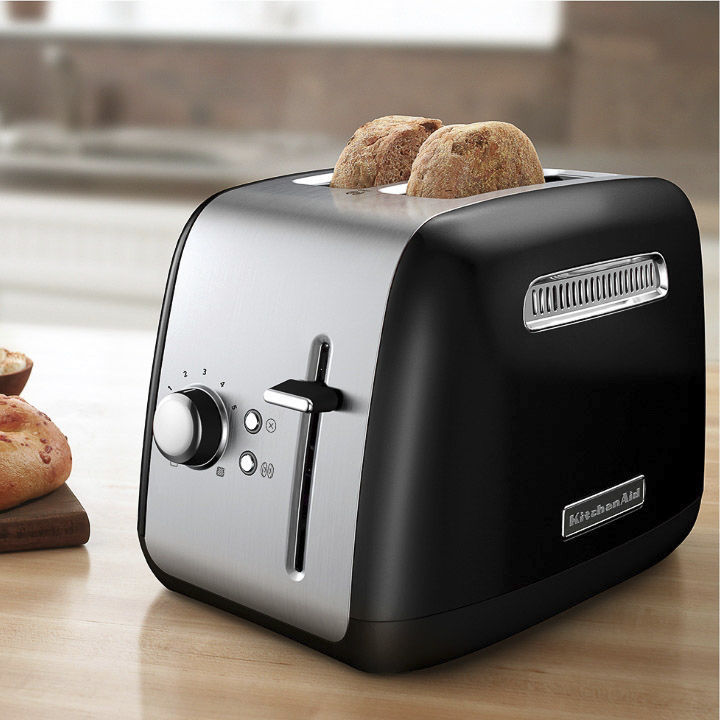 2-slice toaster - 5KMT2115EWH - Kitchenaid France - black