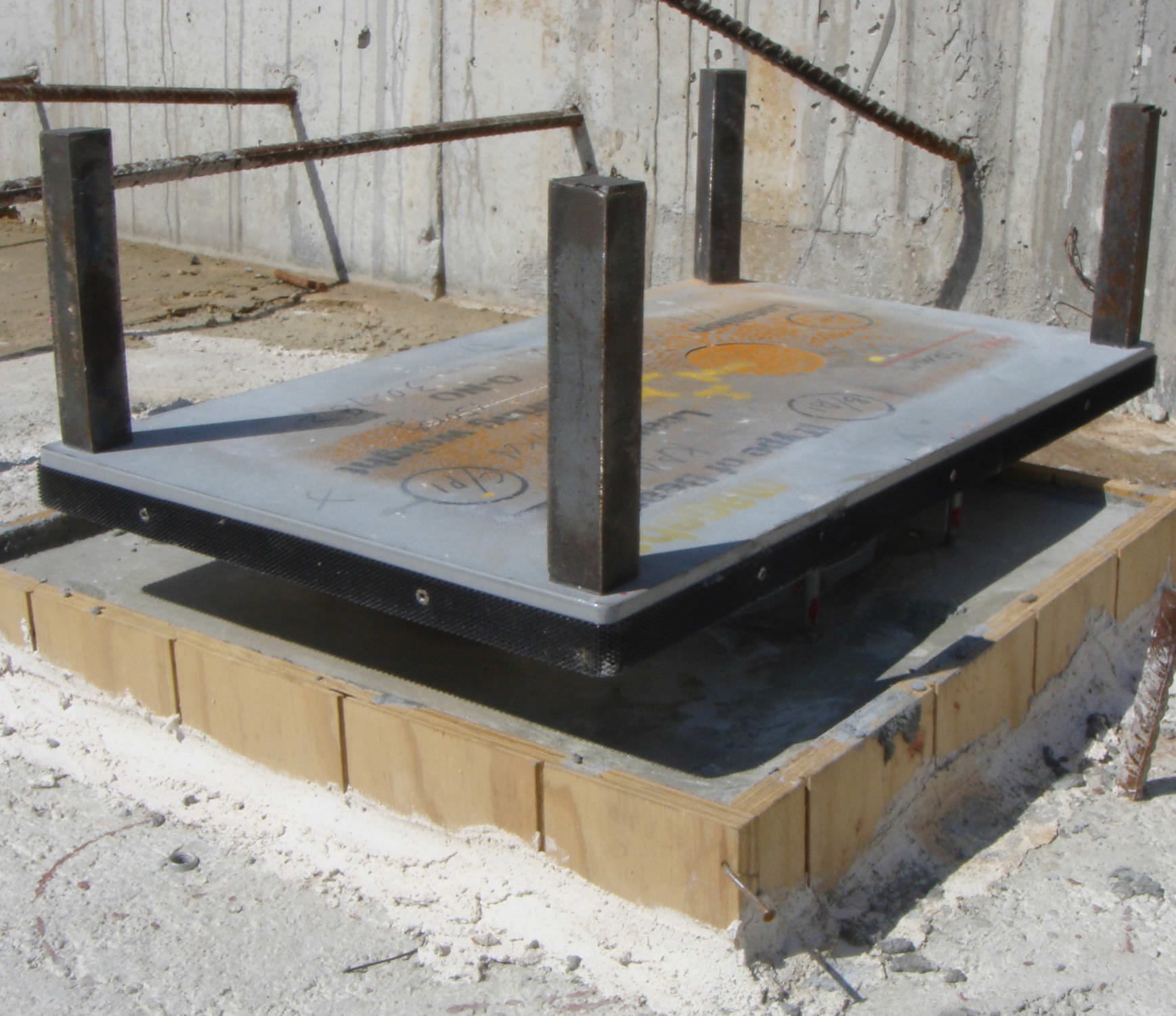 Pot bearing pad - RESTON-POT - Mageba - structural / steel / for ...