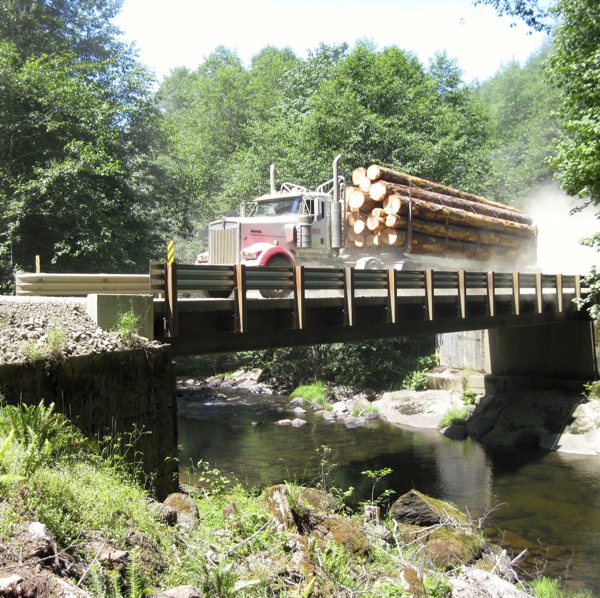 Steel bridge - BIG R - Contech - truss / pedestrian / modular