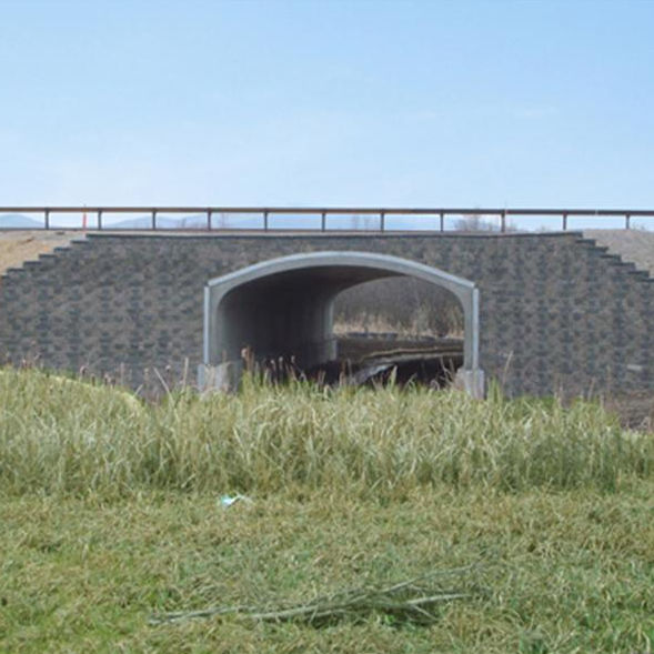 Precast concrete bridge - B-SERIES - Contech - arch / road / modular