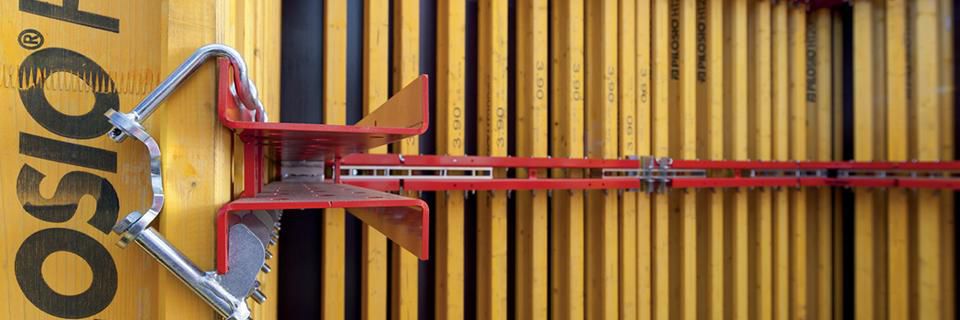 Modular formwork - MAXIMIX - Pilosio - metal / for deck / wall