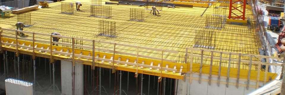 Modular formwork - LINEAR - Pilosio - lightweight / metal / for floor