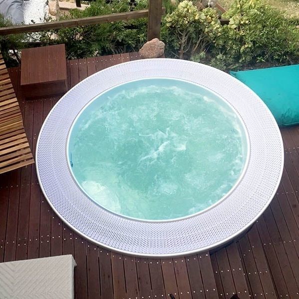 Built In Hot Tub Bl 818 Beauty Luxury Above Ground Circular 7