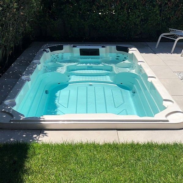 Built-in swim spa - BL-823 - Beauty Luxury - above-ground / rectangular ...