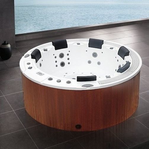 Built-in hot tub - BL-831 - Beauty Luxury - above-ground / circular / 6 ...