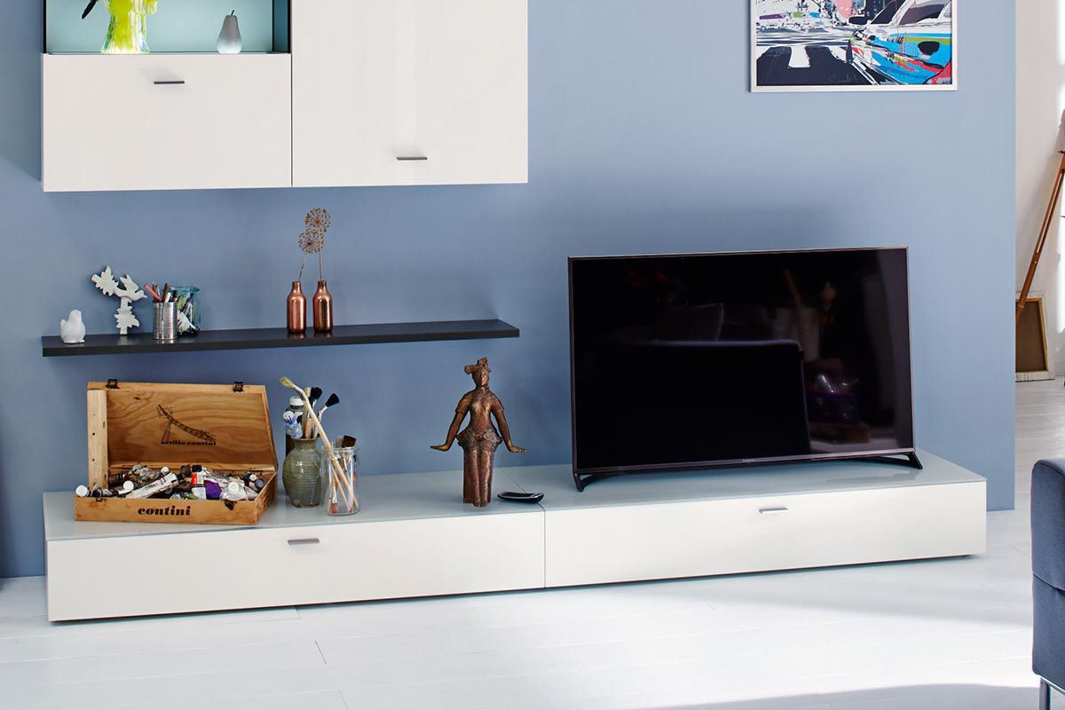 Contemporary TV cabinet - NO.14 - NOW! By Hülsta - lowboard / lacquered ...