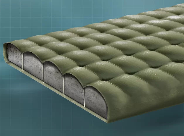 Synthetic geomembrane - Incomat® Standard - Huesker - for landfills ...