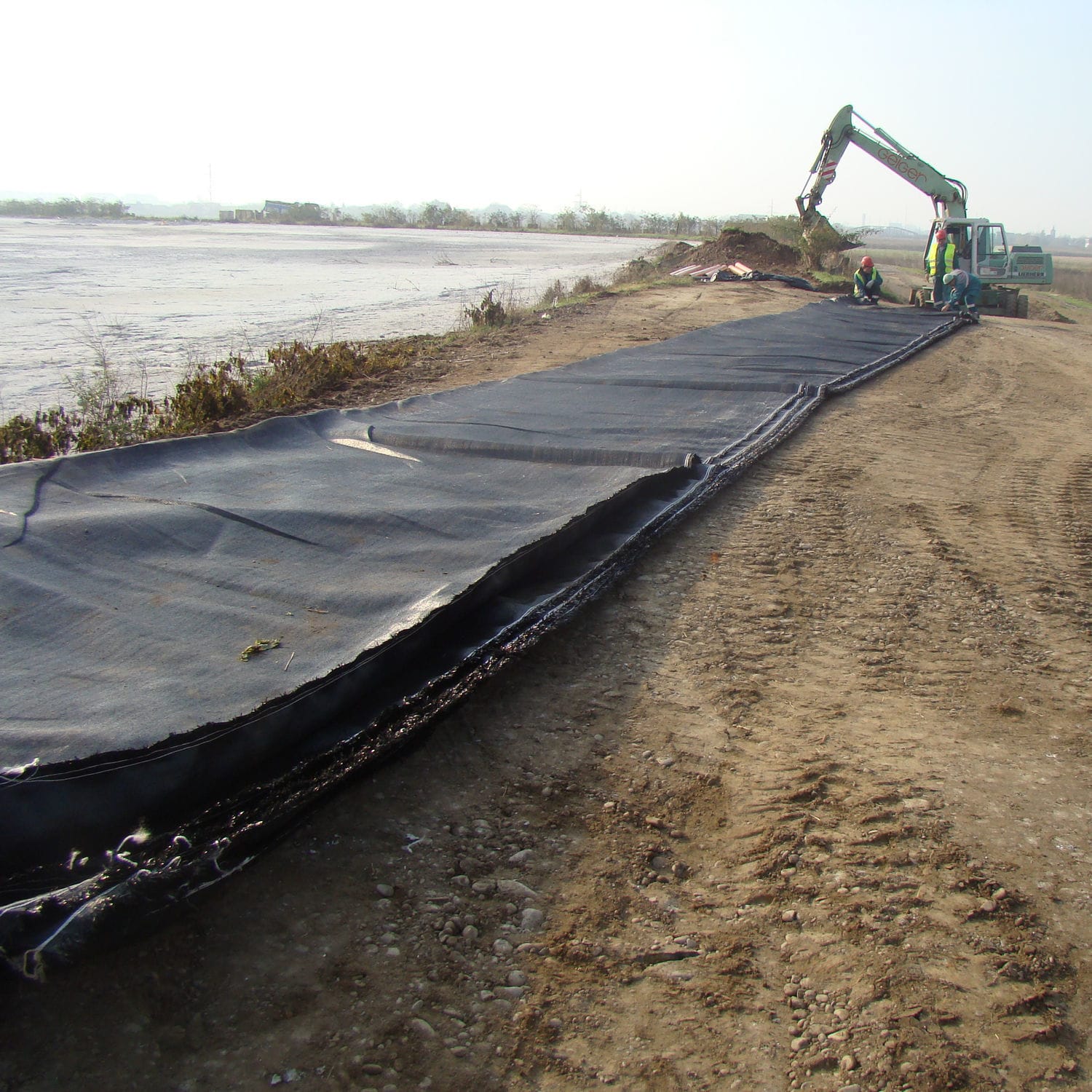 Woven geotextile - Basetrac® - Huesker - synthetic / for filtration ...