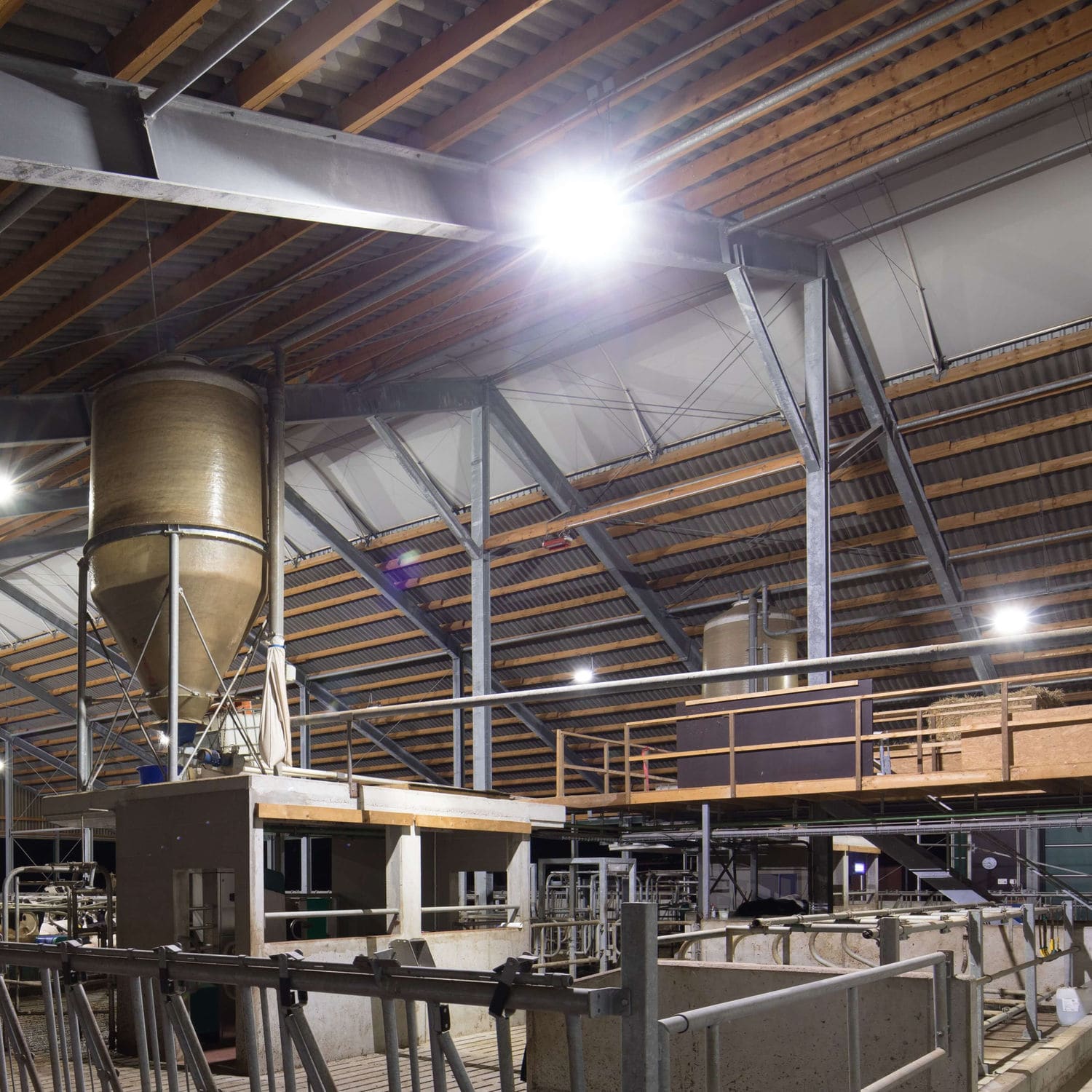 IP65 floodlight - Lubratec® - Huesker - LED / industrial / indoor