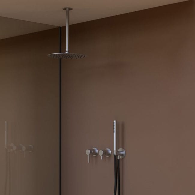 Ceiling-mounted shower set - ST2551ACC - FLAMINIA - contemporary ...
