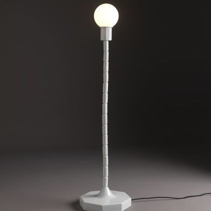 Floor-standing lamp - MAKE UP 120 - FLAMINIA - ceramic / contemporary ...