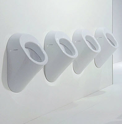 Wall-mounted urinal - KEY: KY29 - FLAMINIA - ceramic