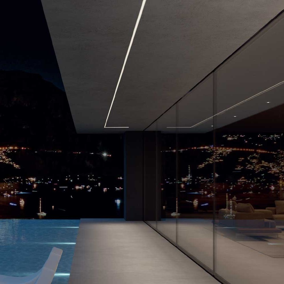 Recessed light fixture - ENDO DISPLAY - Esse-ci - LED / linear / IP40