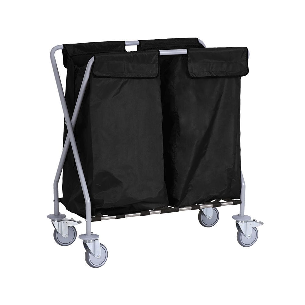 Linen trolley - CADDIE X 2 - CADDIE HOTEL - for hotel / polyester ...