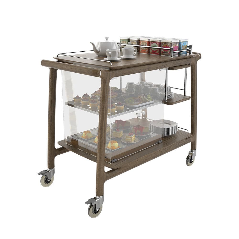 Hotel trolley - ALTO 5 PM - CADDIE HOTEL - solid wood