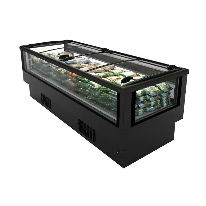 Island refrigerated display case - BAIKAL - Frost-trol S.A. - for shop ...