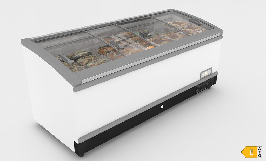 Island refrigerated display case - GARDA - Frost-trol S.A. - for shop ...