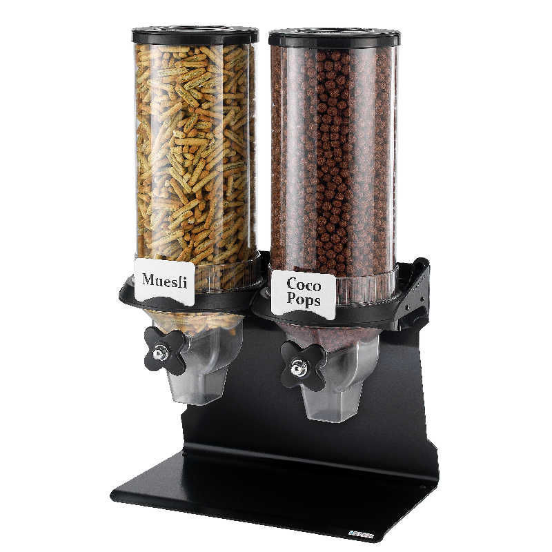 Countertop dry food dispenser - CST01-260-BK - GARIBALDI Garibaldis N ...